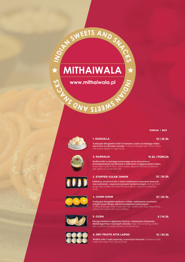 Zobacz menu - Chaiwala Kawiarnia Indyjska Warszawa | Indian Street Food